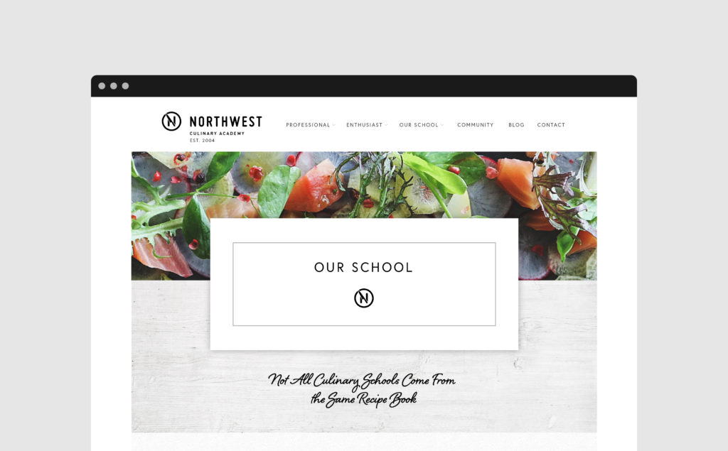 Northwest Culinary Academy | Brandon Serbec Portfolio